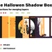 Spooky House Halloween 3d Shadow Box Template, Layered Paper Cut ...