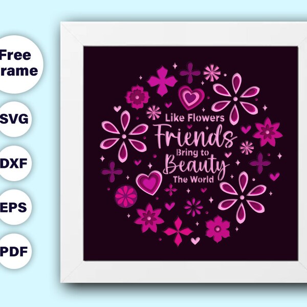 Shadowbox Svg - Etsy