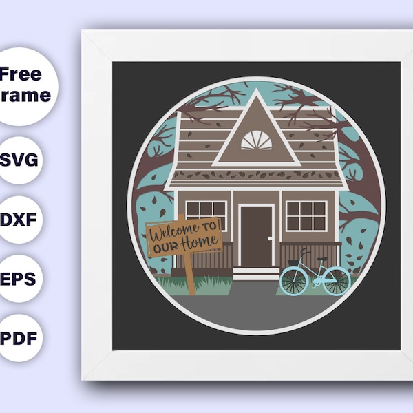 House Shadow Box - Etsy