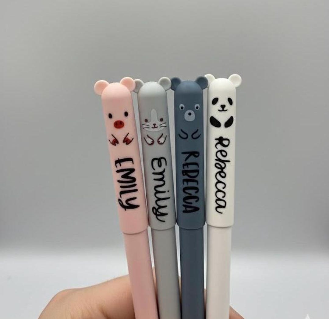 Personalised ERASABLE Pen With Name | Custom Teacher School Pen | Cute ...