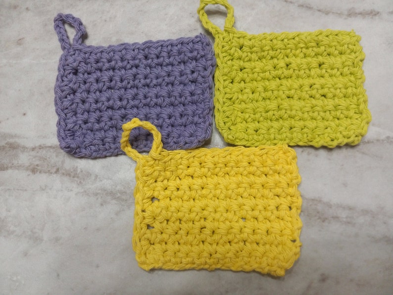 Face Scrubbies Reusable and Washable Available in Purple Green & Yellow ...