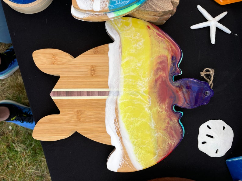 Epoxy Sea Turtle - Etsy