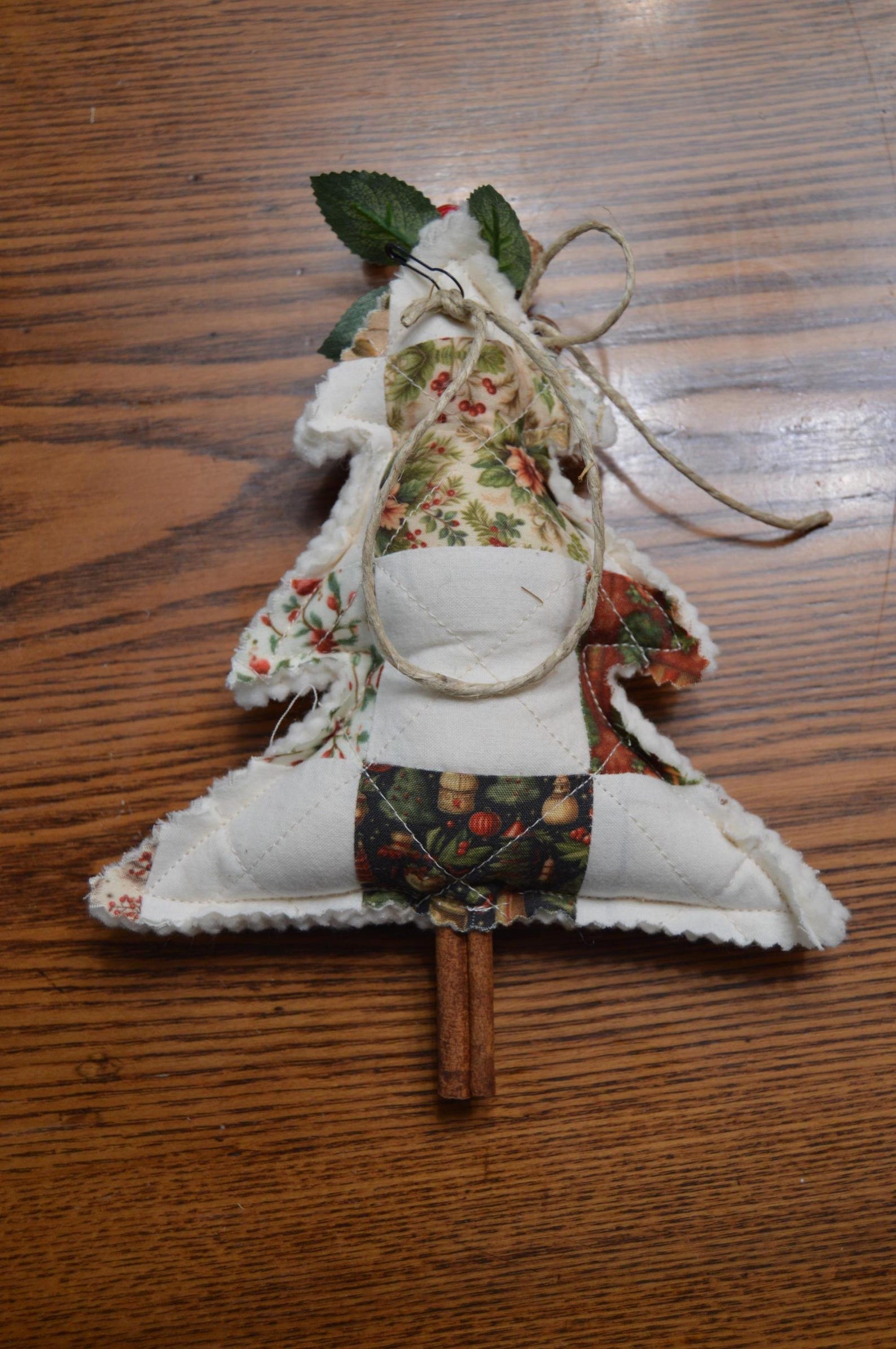 Quilted Stuffed Christmas Tree Bowl Filler/ornament - Etsy