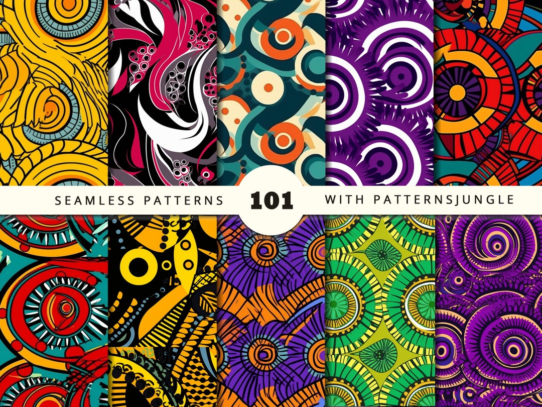 African Patterns Collection for Crafts, Decor & Creative Projects ...