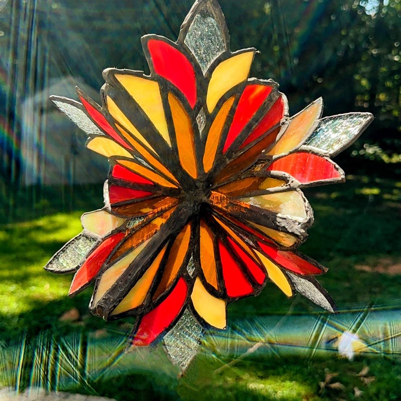 Stained Glass Spinners - Etsy