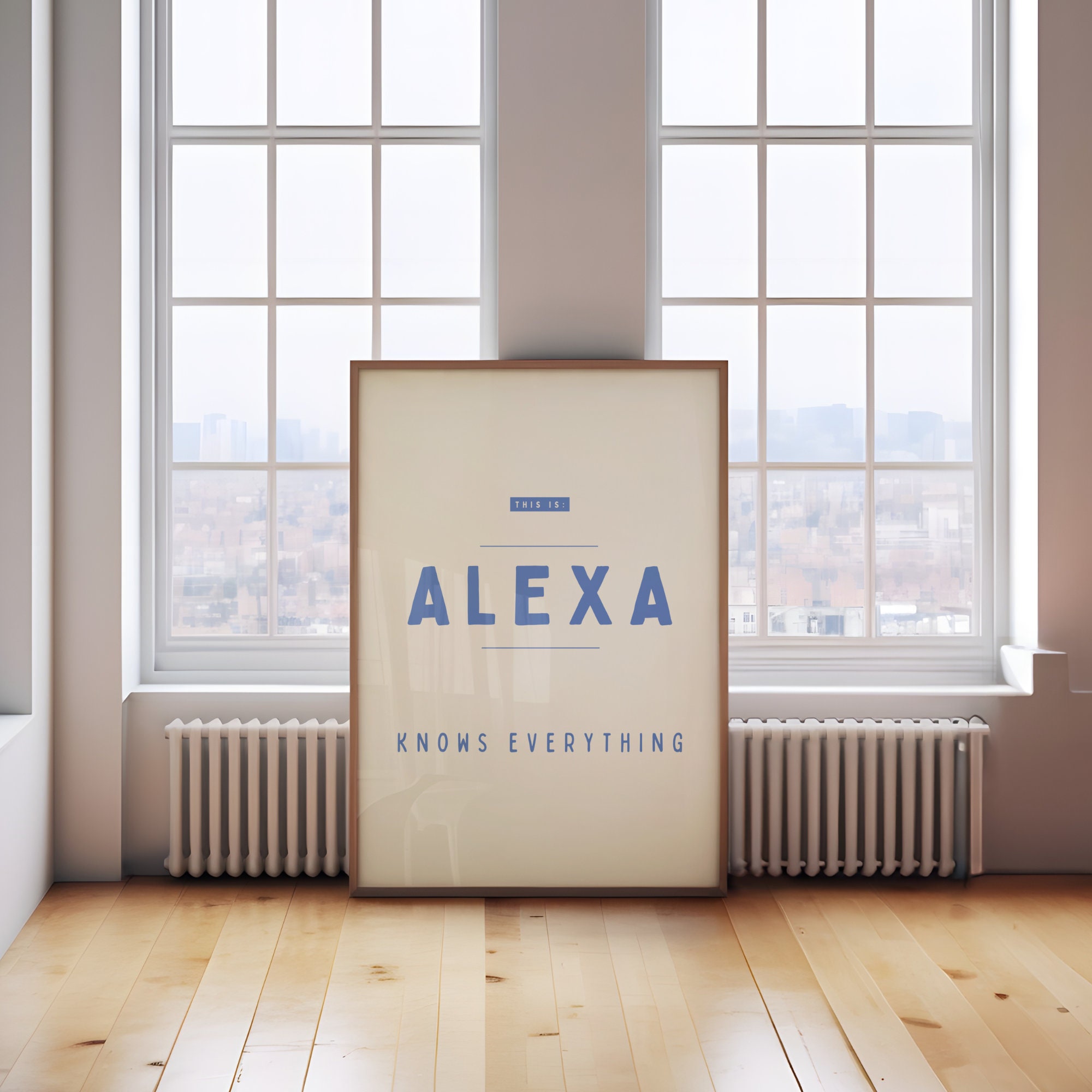 Funny Novelty Office Nickname Joke Poster Print - Co-worker Wall Art ...