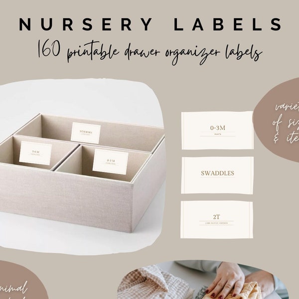 Nursery Labels - Etsy