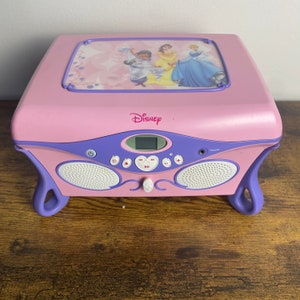 Disney Princess CD Player and Jewellery Box Tested in Working Condition ...