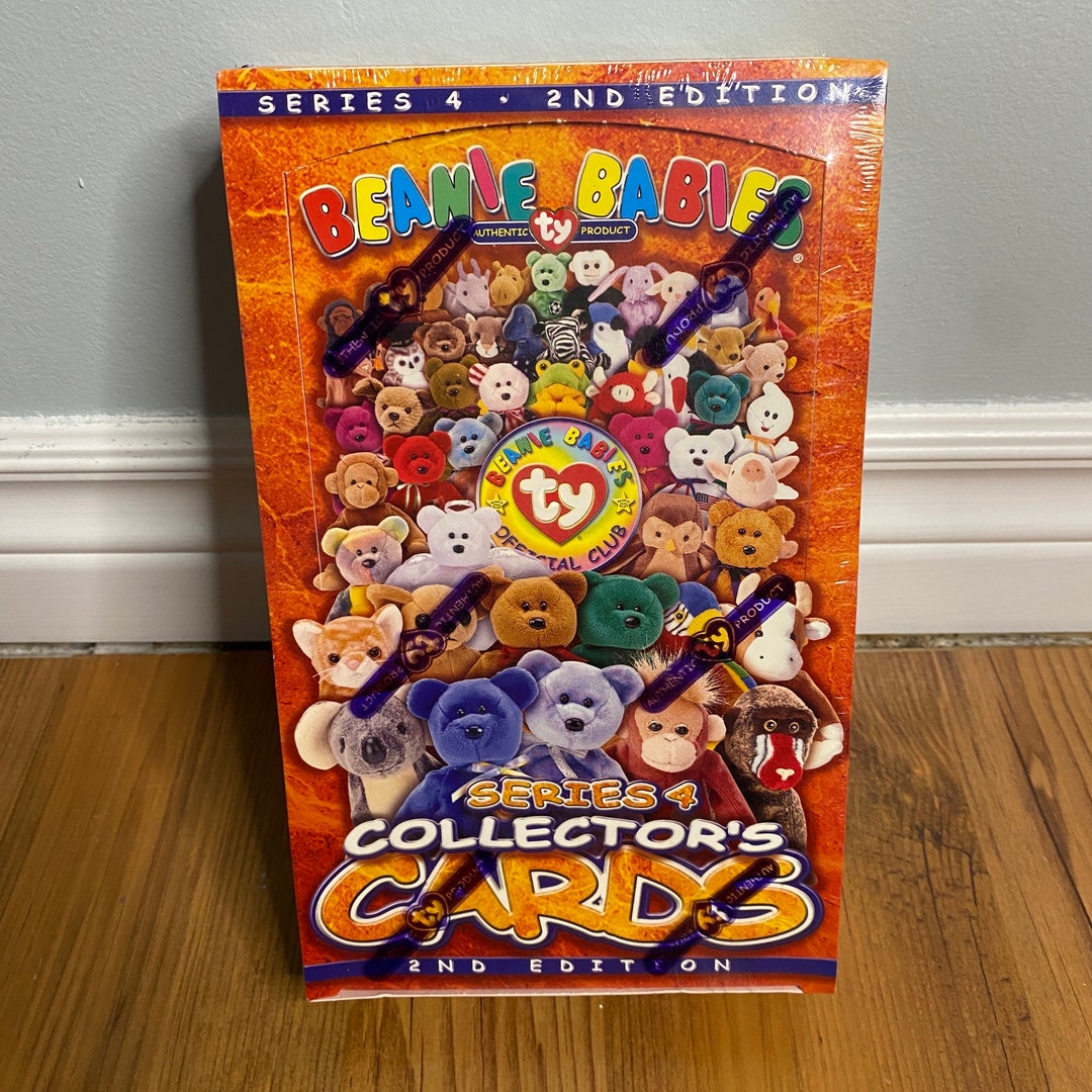 TY Beanie Babies Collectors Cards Sealed Box of Series 4 Trading Cards ...