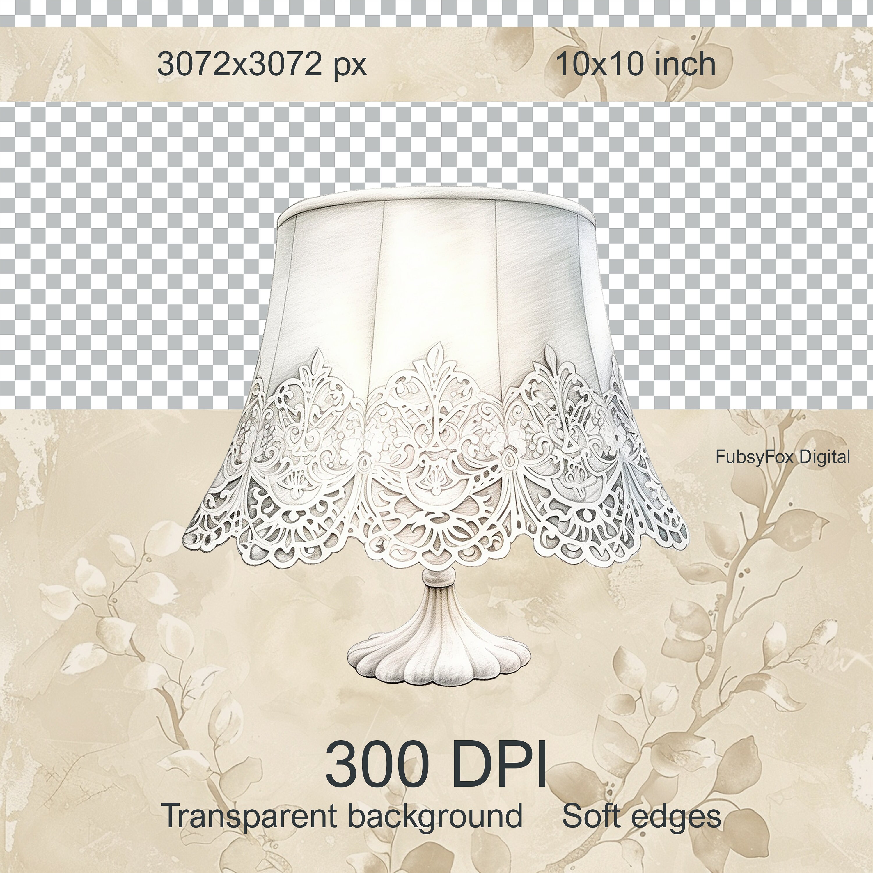 Antique Family Lace Paper Art Set, Instant Digital Download, for ...