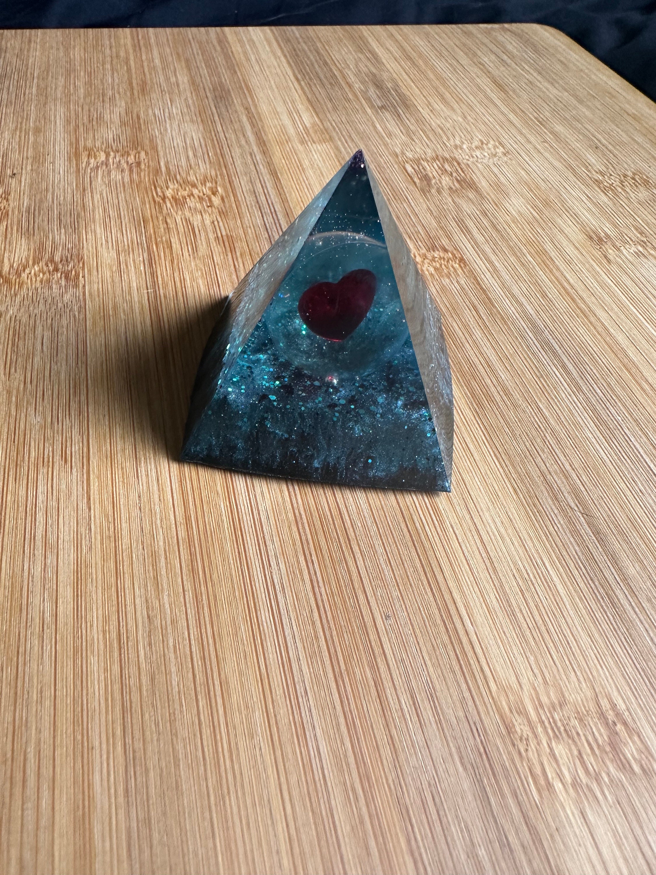 Small Orgonite Pyramid - Etsy