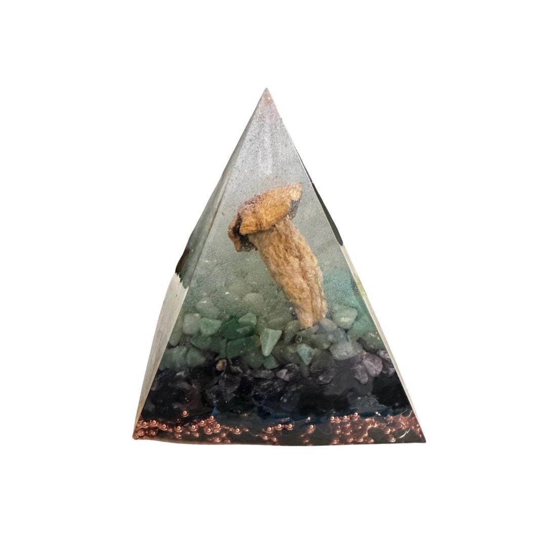 XL Orgonite Crystal Custom Pyramid - Etsy