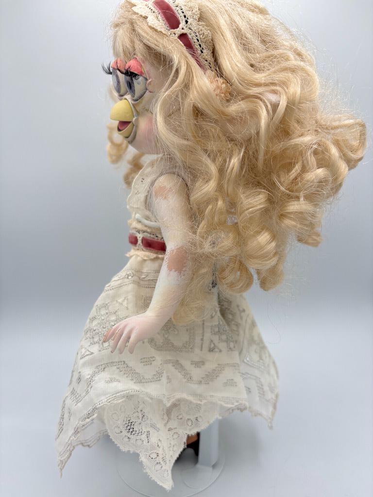12" Tall Posable Faebie Oddbody Furby Doll Baby Jane Custom OOAK Doll ...