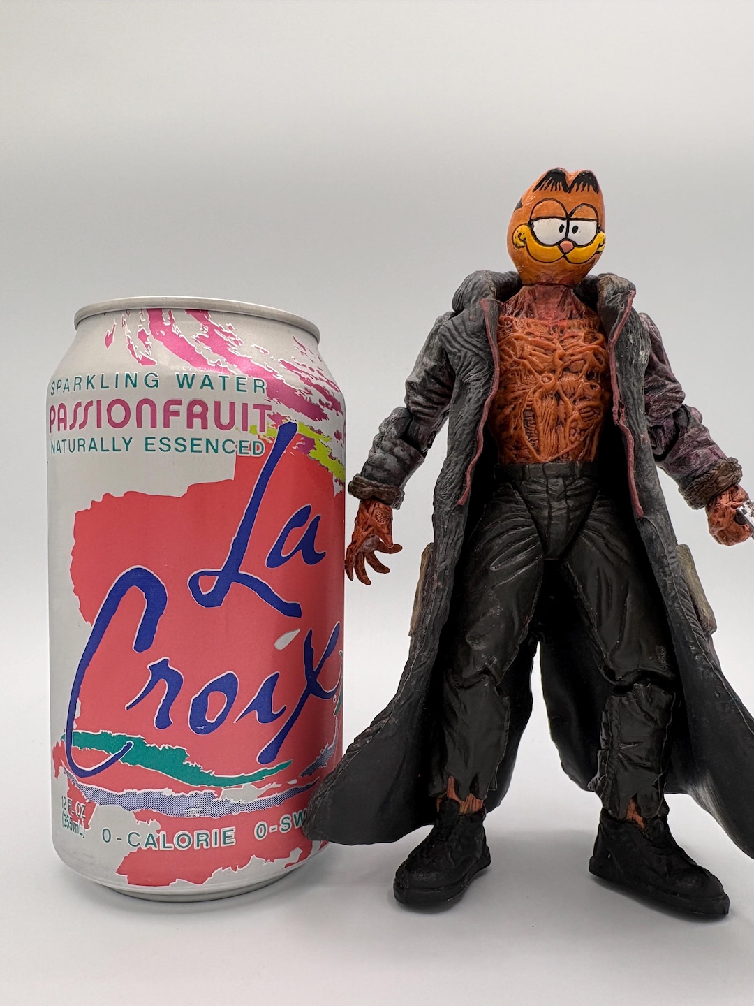Tough and Buff Garf (fat Orange Cat) Posable Figure - Etsy