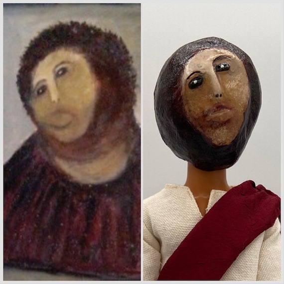 Bad Restoration Of Jesus Painting Sale Online | centralcountiesservices.org