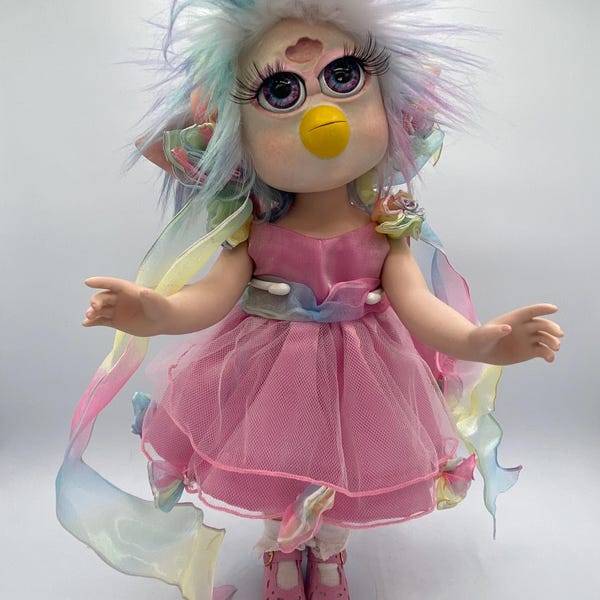 Furby Face Plate - Etsy