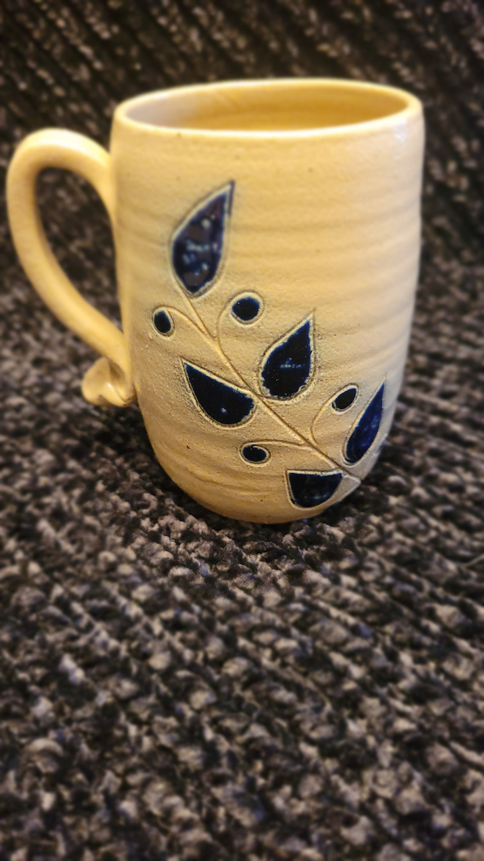 Williamsburg Pottery Inspired Salt Glazed Coffee Mug - Etsy