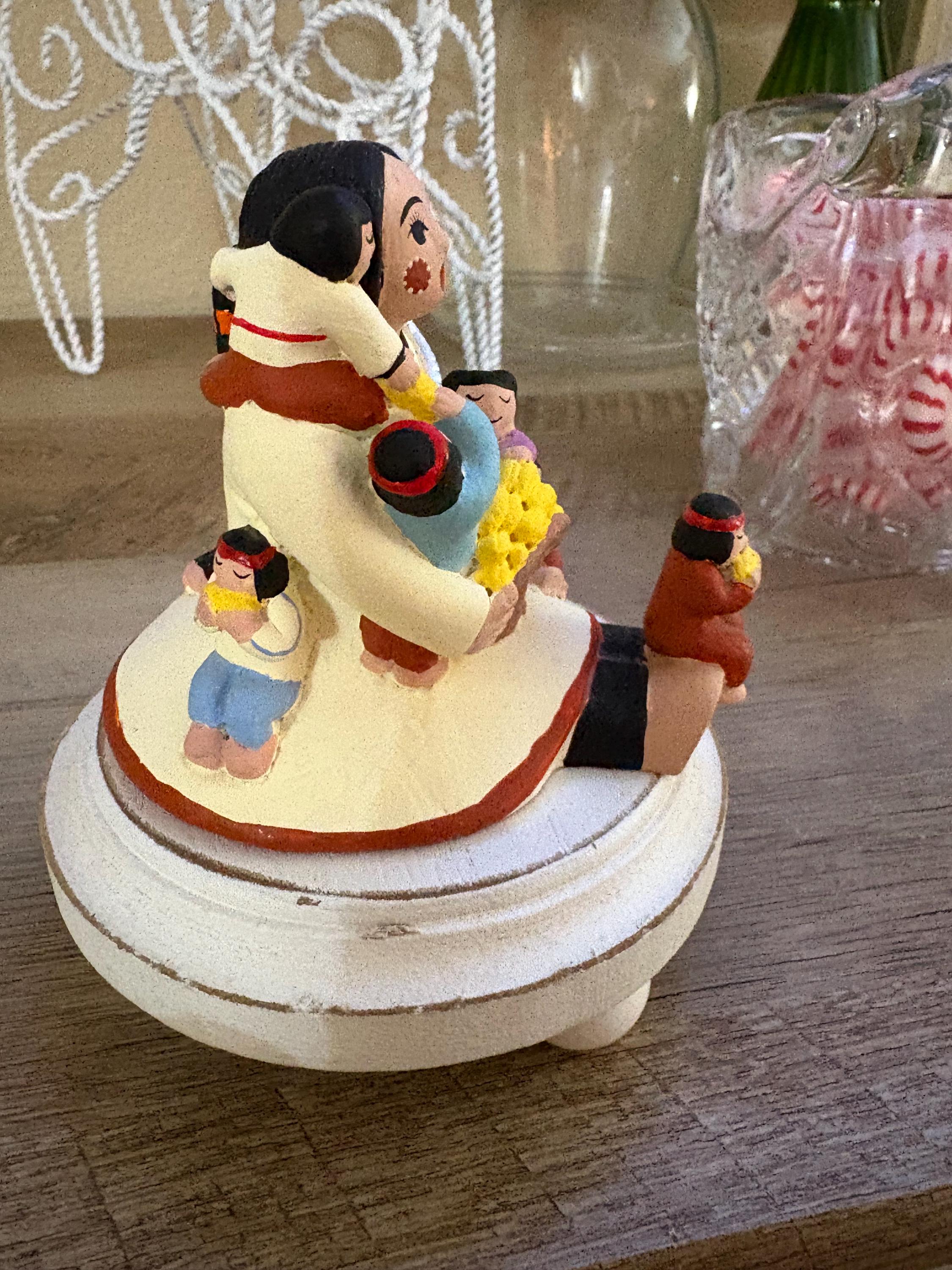 Native American Storyteller Figurine - Etsy