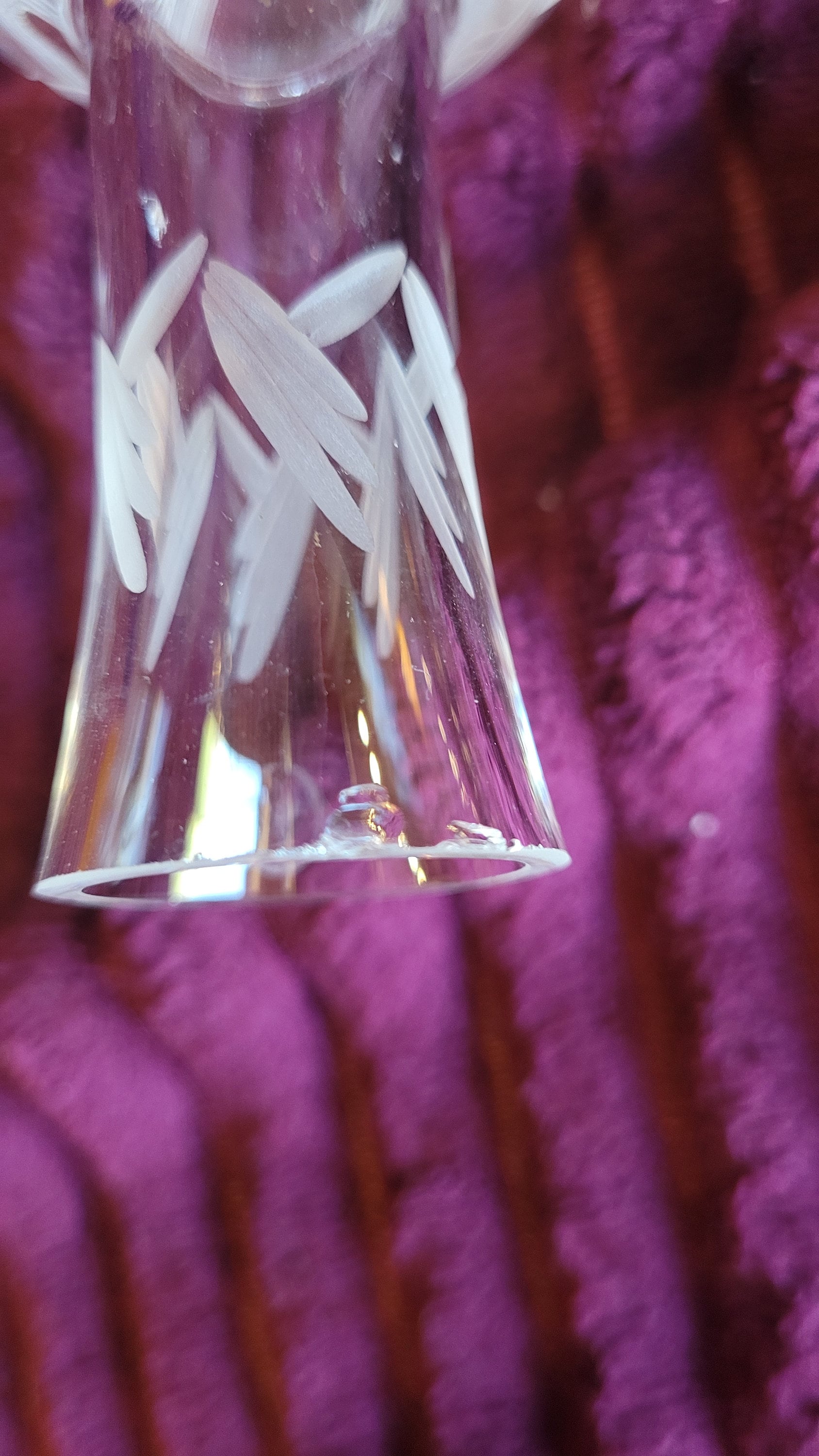 Vintage LENOX Crystal Finial Tree Topper - Etsy