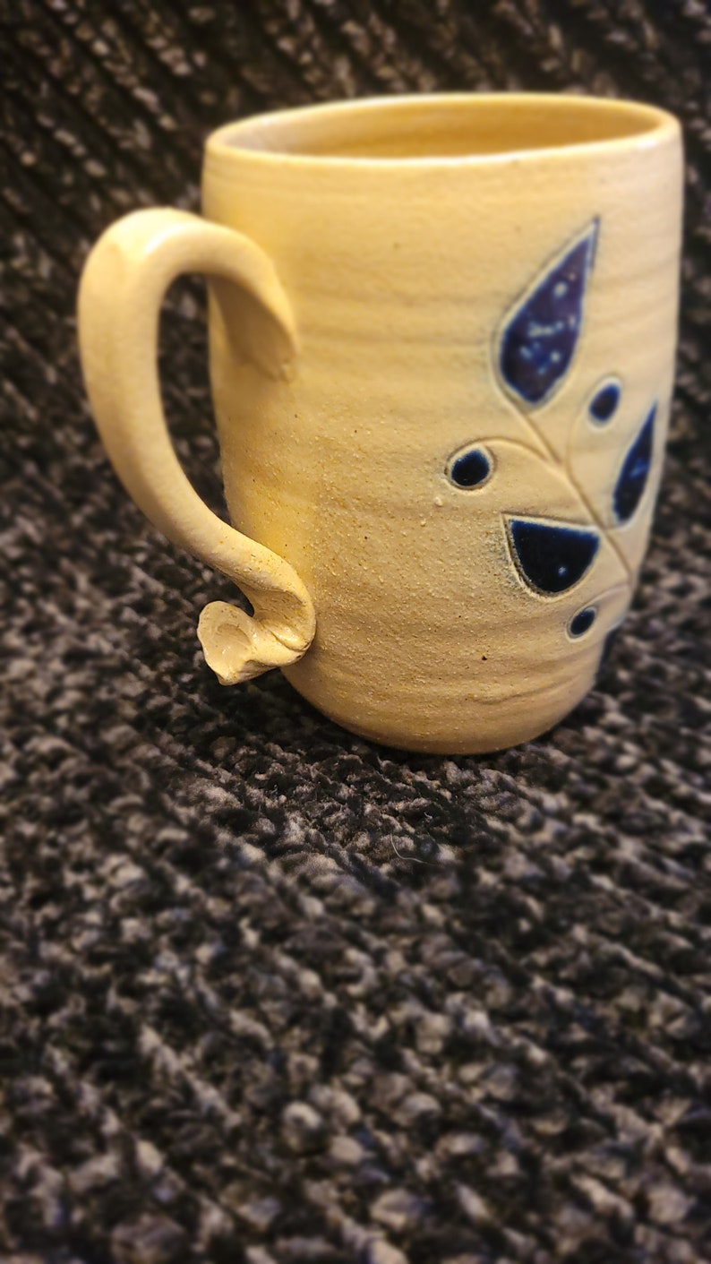Williamsburg Pottery Inspired Salt Glazed Coffee Mug - Etsy