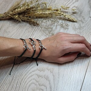 Snake Bracelet Macrame, Serpent Jewelry Gifts, Adjustable Length ...