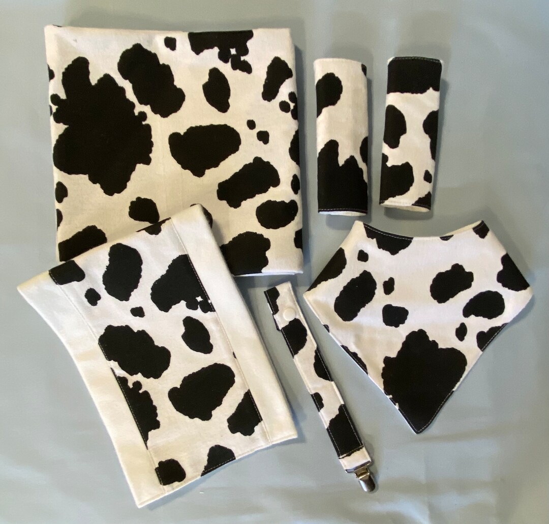 Cow Print Themed New Baby Gift Set - Etsy