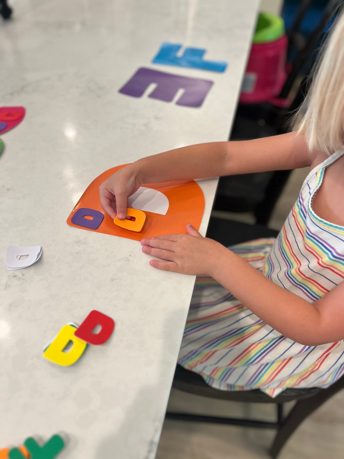 Toddler Uppercase Letter Kit - Etsy