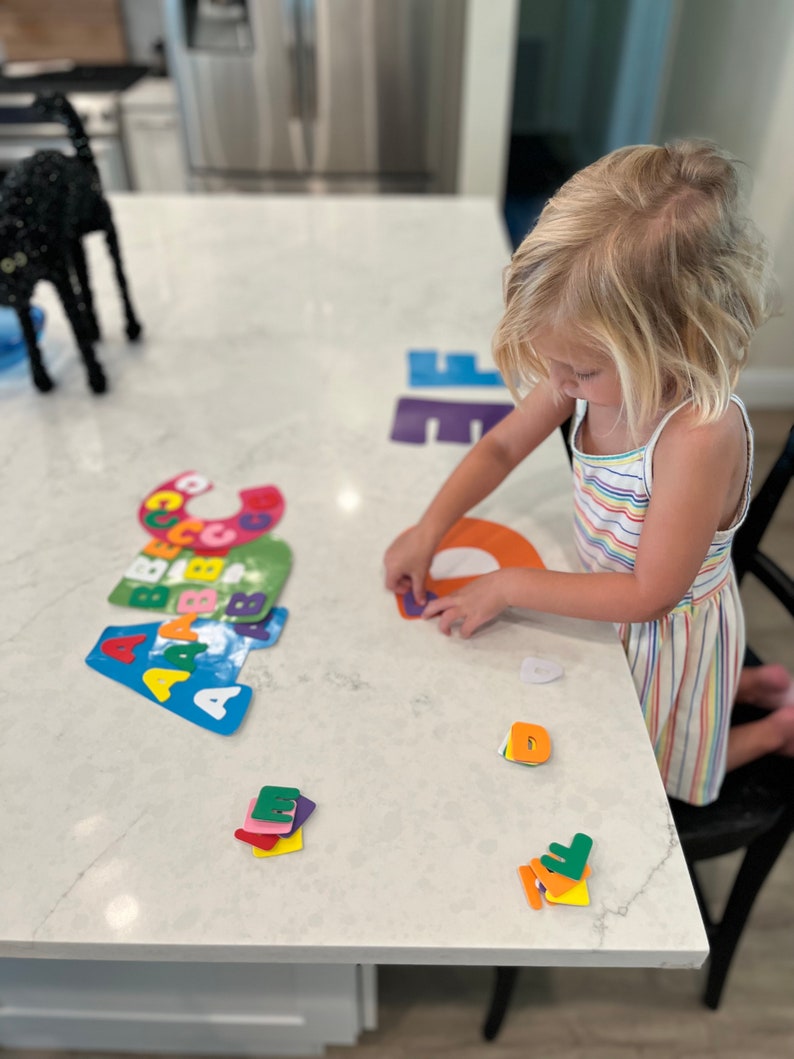 Toddler Uppercase Letter Kit - Etsy