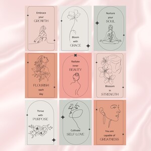 Printable Affirmation Cards Vision Board Printables Quotes About Life ...