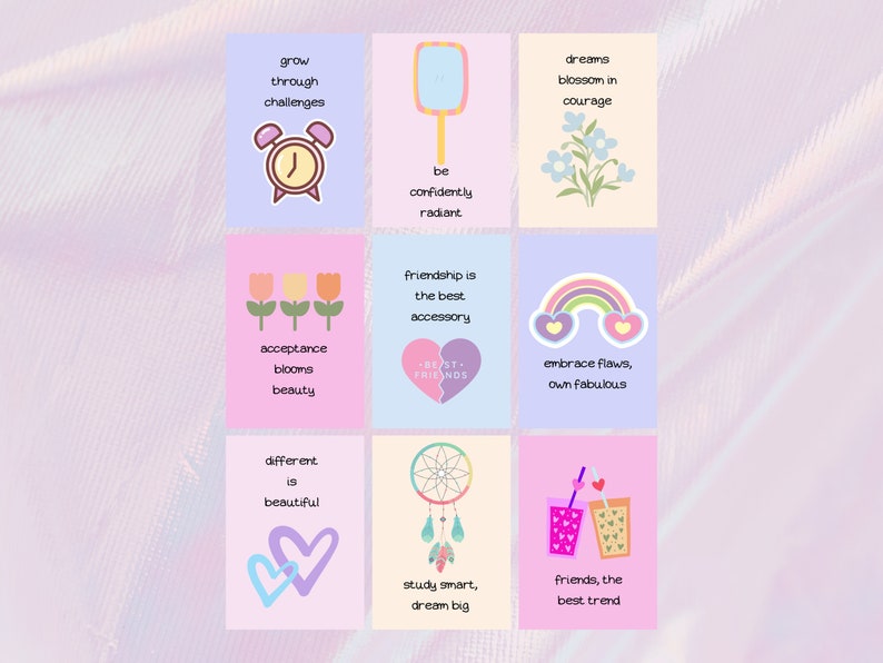 Printable Affirmation Cards Vision Board Printables Quotes About Life ...