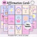 Printable Affirmation Cards Vision Board Printables Quotes About Life ...