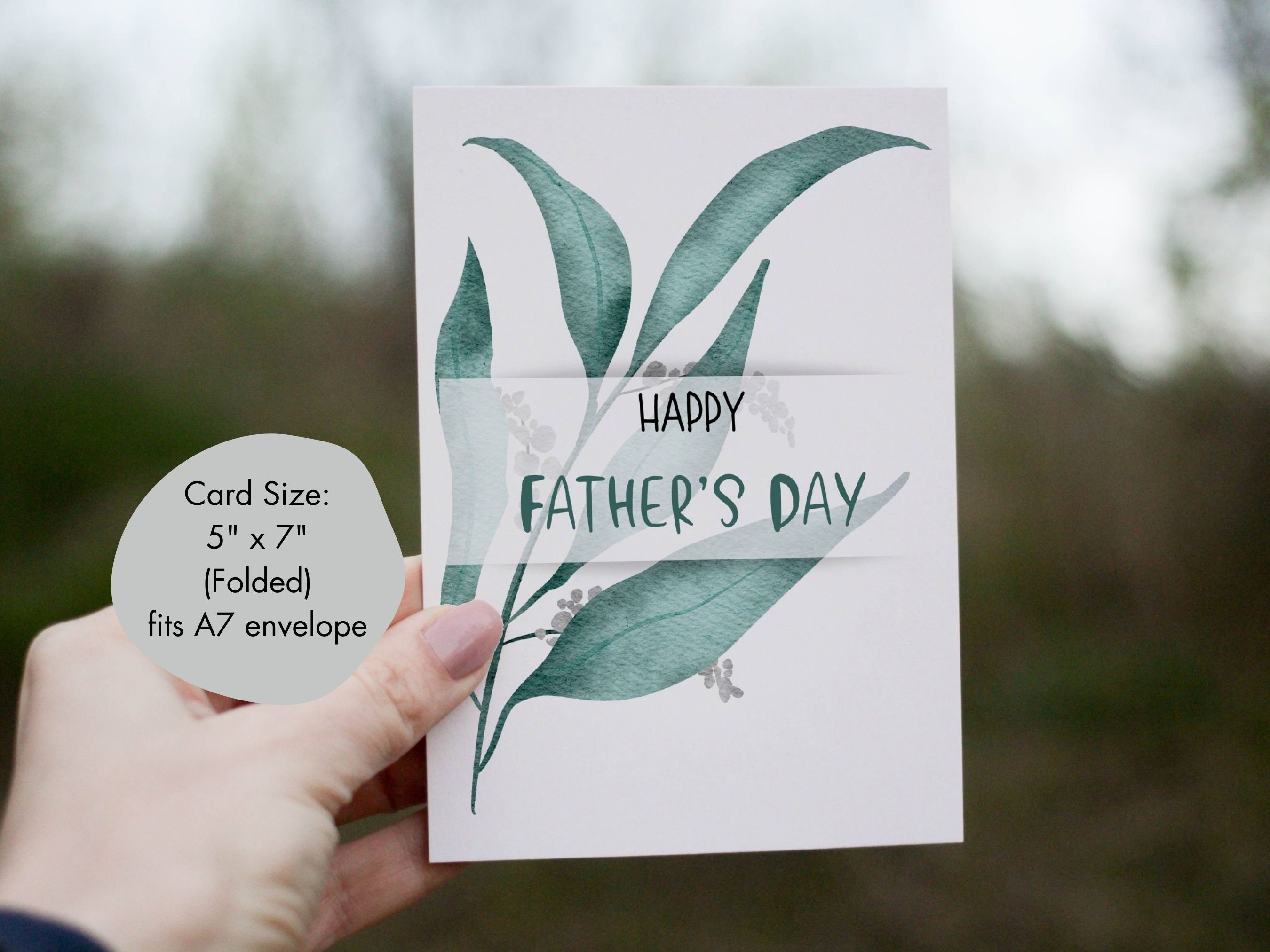 Father's Day Card Fathers Day Card Dad Card Gift for Father Gift for ...