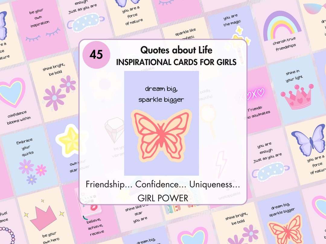 Printable Affirmation Cards Vision Board Printables Quotes About Life ...