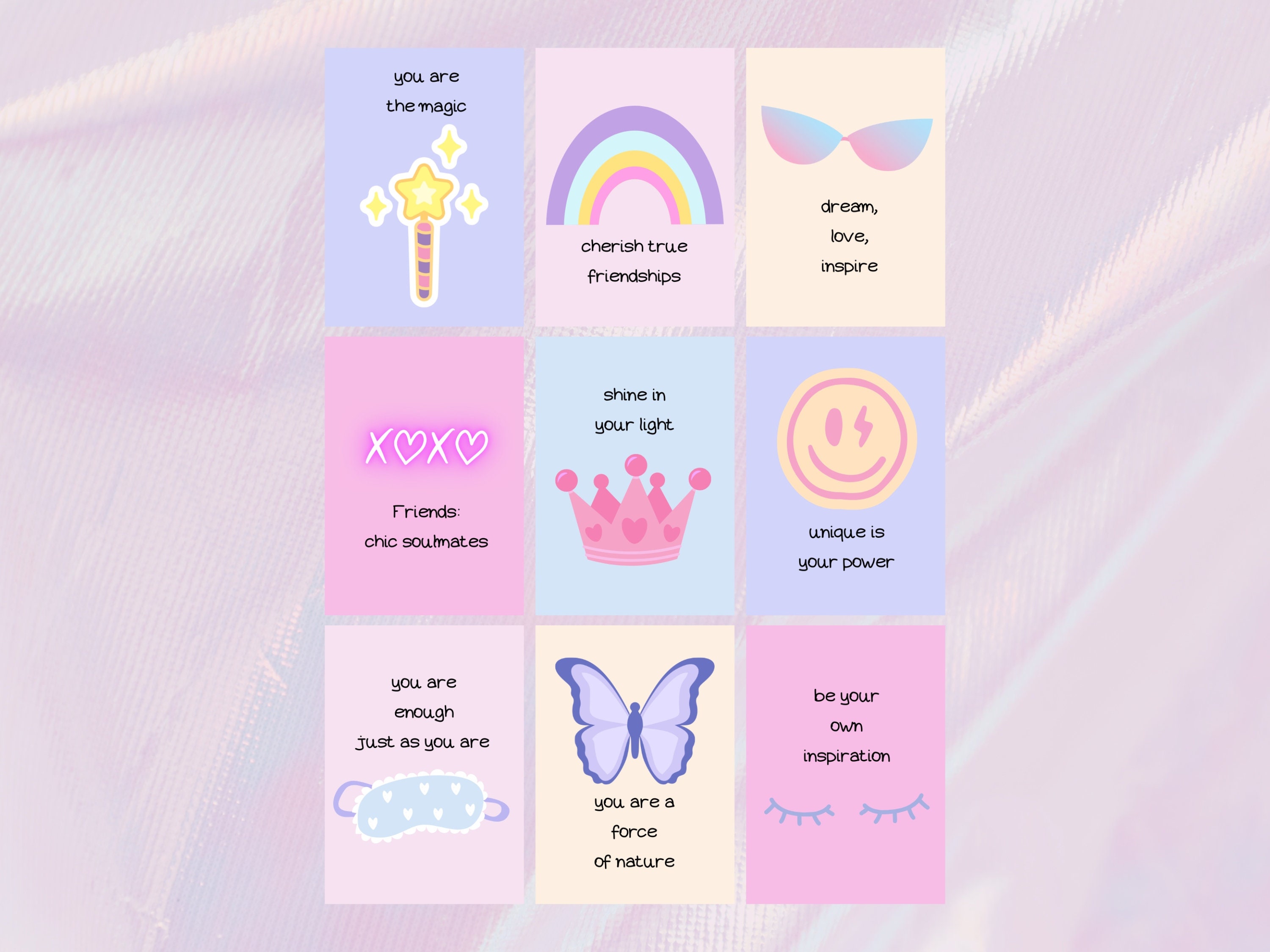 Printable Affirmation Cards Vision Board Printables Quotes About Life ...