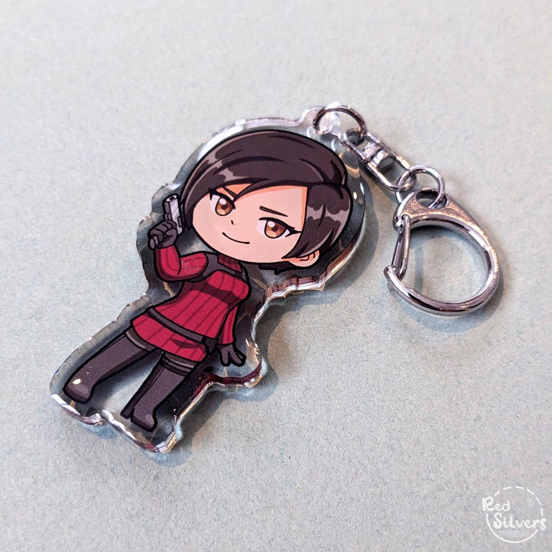 RE4:R Epoxy Acrylic Keychains - Etsy