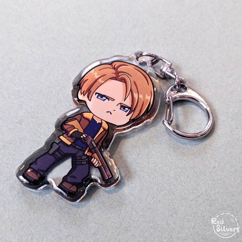 RE4:R Epoxy Acrylic Keychains - Etsy