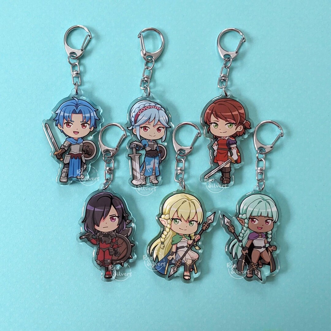 Unicorn Overlord Epoxy Acrylic Keychains - Etsy