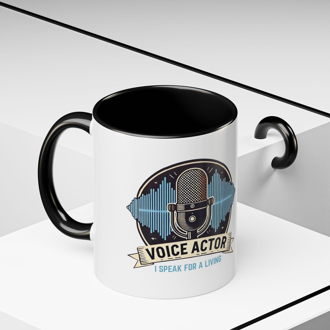 Voice Actor Coffee Mug - "i Speak for a Living" - Etsy