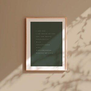 Inspirational Wall Art Print Set for Desk and Bedroom - Chic Mental ...