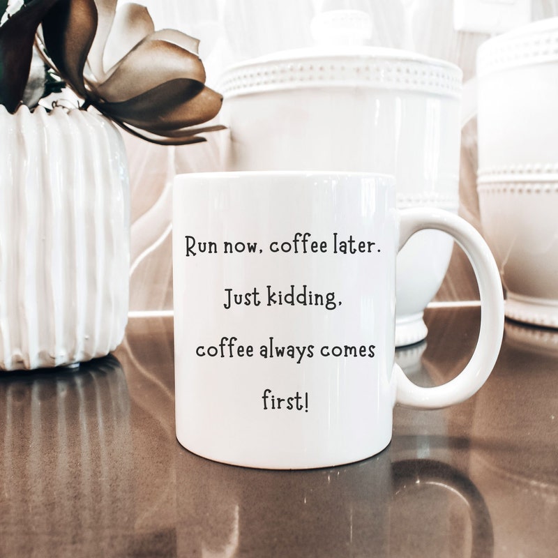 Funny Running Mug - Etsy