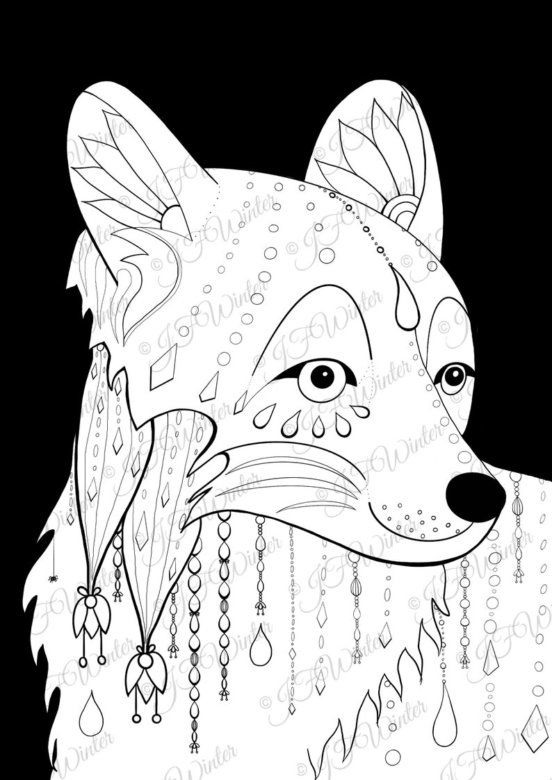 Mindful Colouring Animals for Children Age 8-12, Printable PDF Download ...