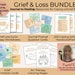 Grief Journalling Prompts Printable Cards, Mental Health, Mindfulness ...
