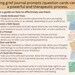 Grief Journalling Prompts Printable Cards, Mental Health, Mindfulness ...