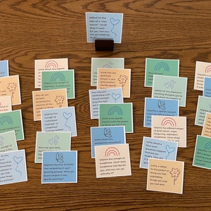 Grief Journalling Prompts Printable Cards, Mental Health, Mindfulness ...