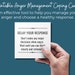 Anger Management Coping Skills Therapy Cards for Adults, Teens & Kids ...