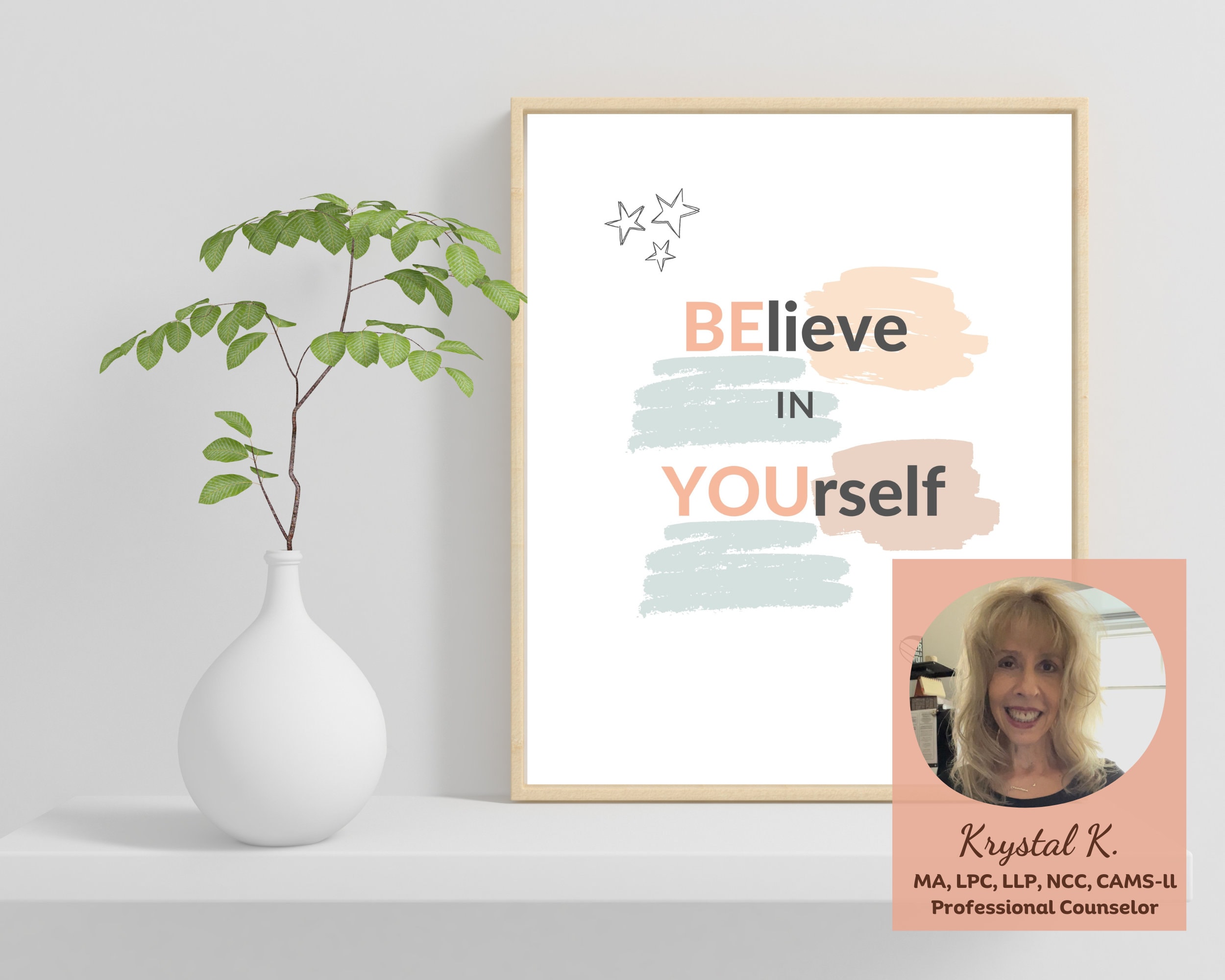Believe in Yourself, BE YOU Printable Sign, Be Yourself Poster ...