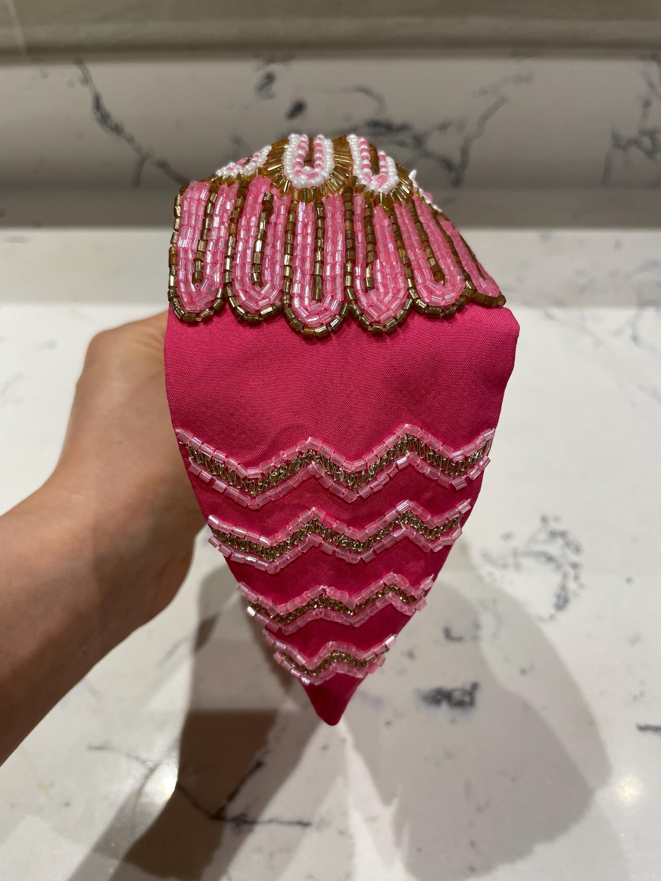 Unique Pretty Gorgeous Hand-sewn Embellished Beaded Embroidered ...