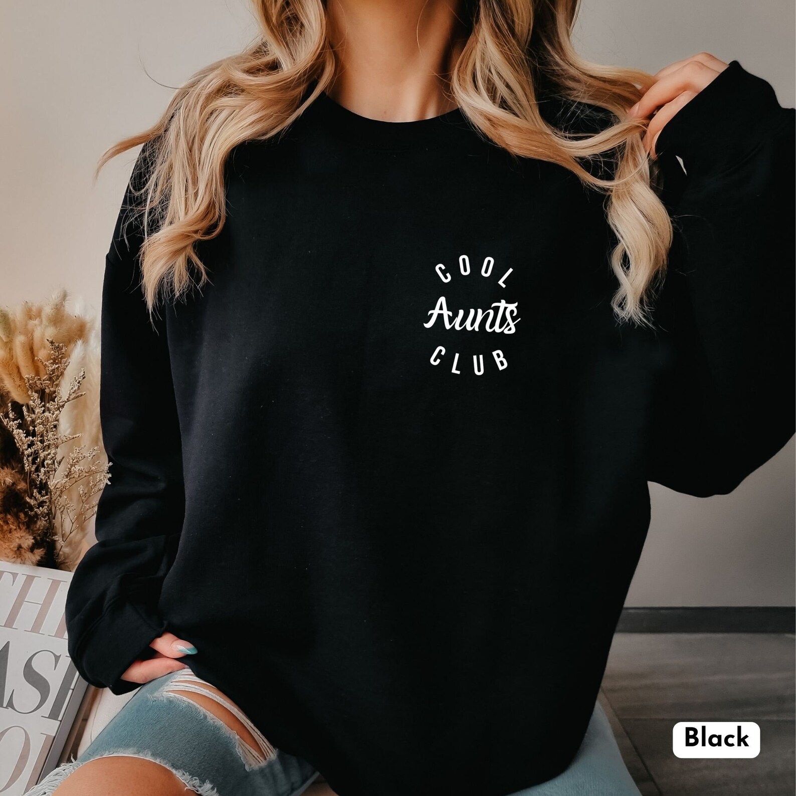 Cool Aunt Sweatshirt, Cool Aunts Club Shirt, Auntie Shirt, Aunt ...