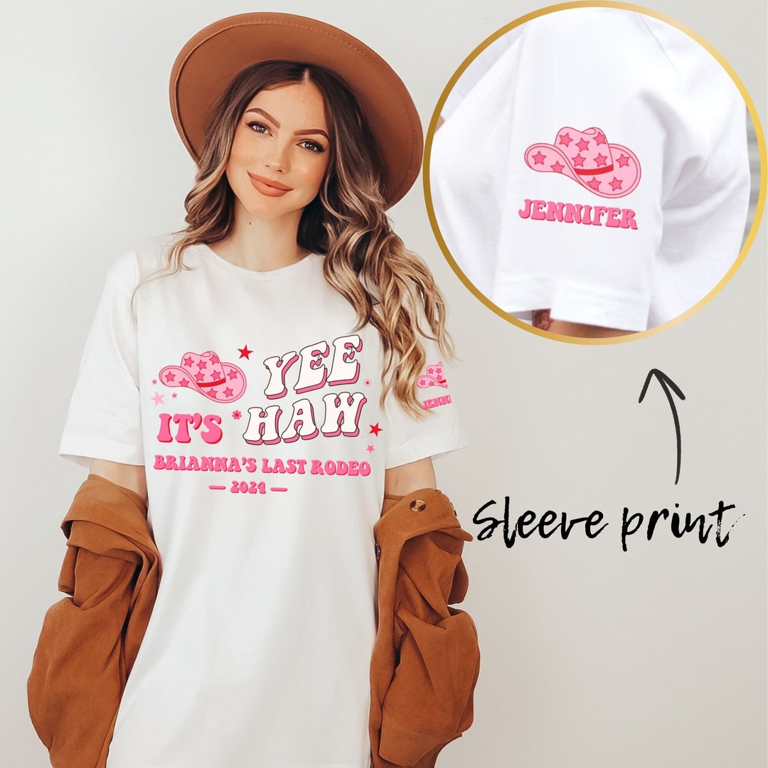 Yee Haw Shirts, Last Rodeo Shirt, Rodeo Bachelorette, Groovy ...
