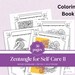 Positive Self-talk Coloring Book | Affirming Art Enhances Creativity ...